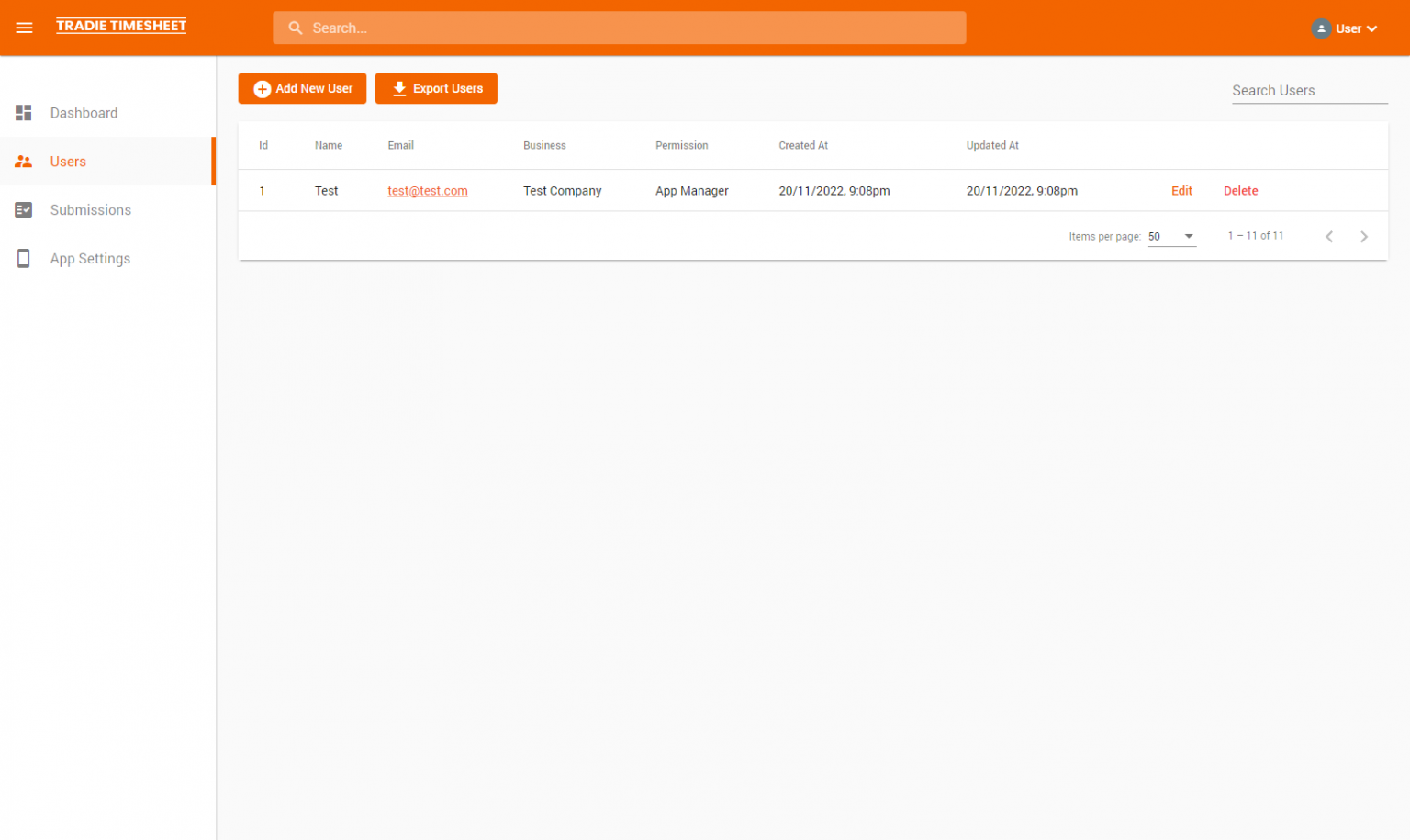 Tradie Timesheet – Track your work hours as a tradie
